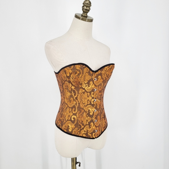 Boutique | Intimates & Sleepwear | Baroque Corset Lace Up Back Bustier ...